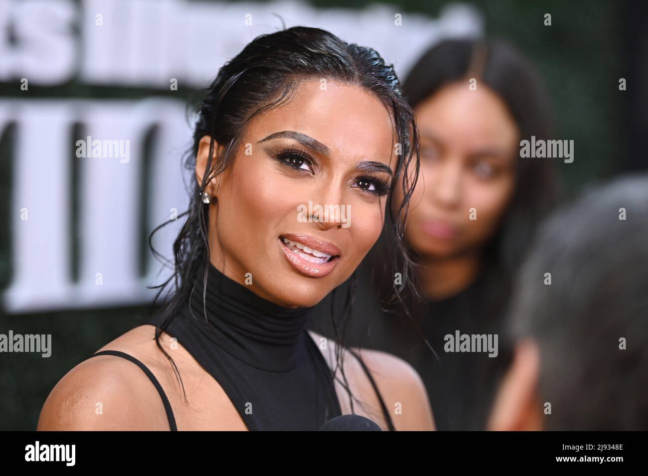 Singer Ciara attends the Sports Illustrated Swimsuit Celebrates 2022 ...