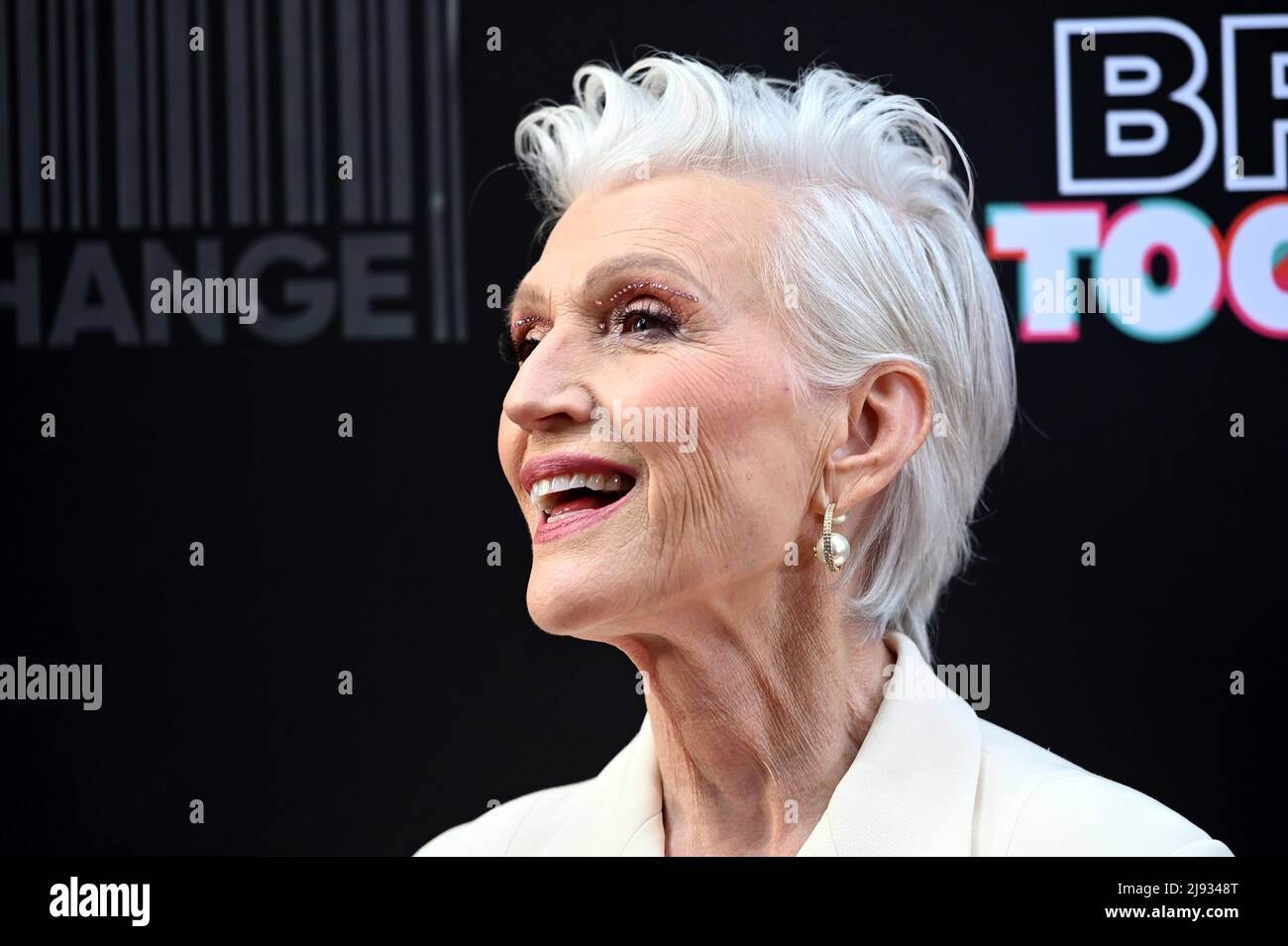 Maye Musk attends the Sports Illustrated Swimsuit Celebrates 2022 issue ...