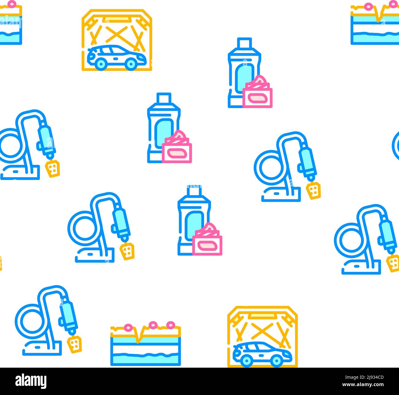 Car Polishing Tool Vector Seamless Pattern Stock Vector Image & Art - Alamy