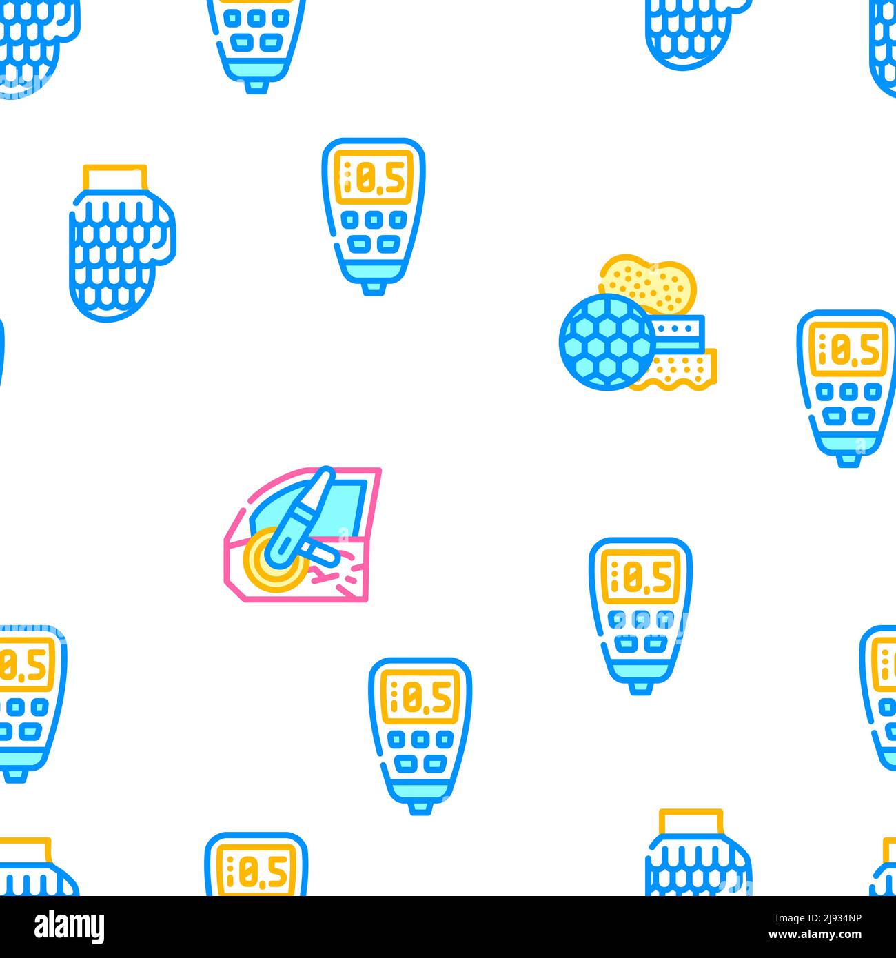 Car Polishing Tool Vector Seamless Pattern Stock Vector Image & Art - Alamy