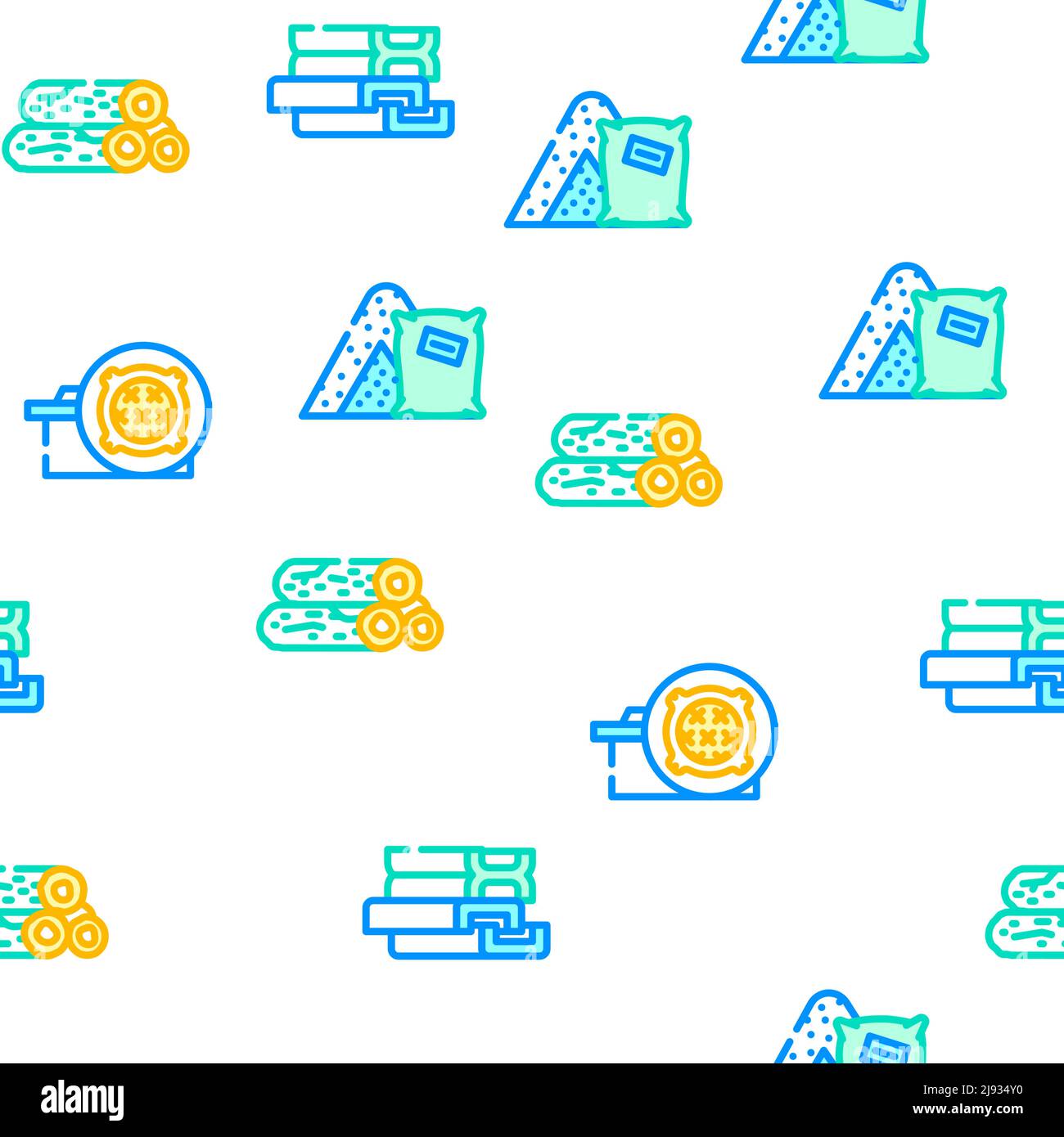 Building Material Vector Seamless Pattern Stock Vector Image & Art - Alamy