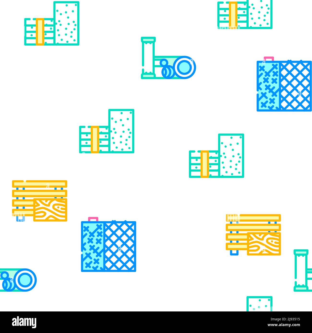Building Material Vector Seamless Pattern Stock Vector Image & Art - Alamy