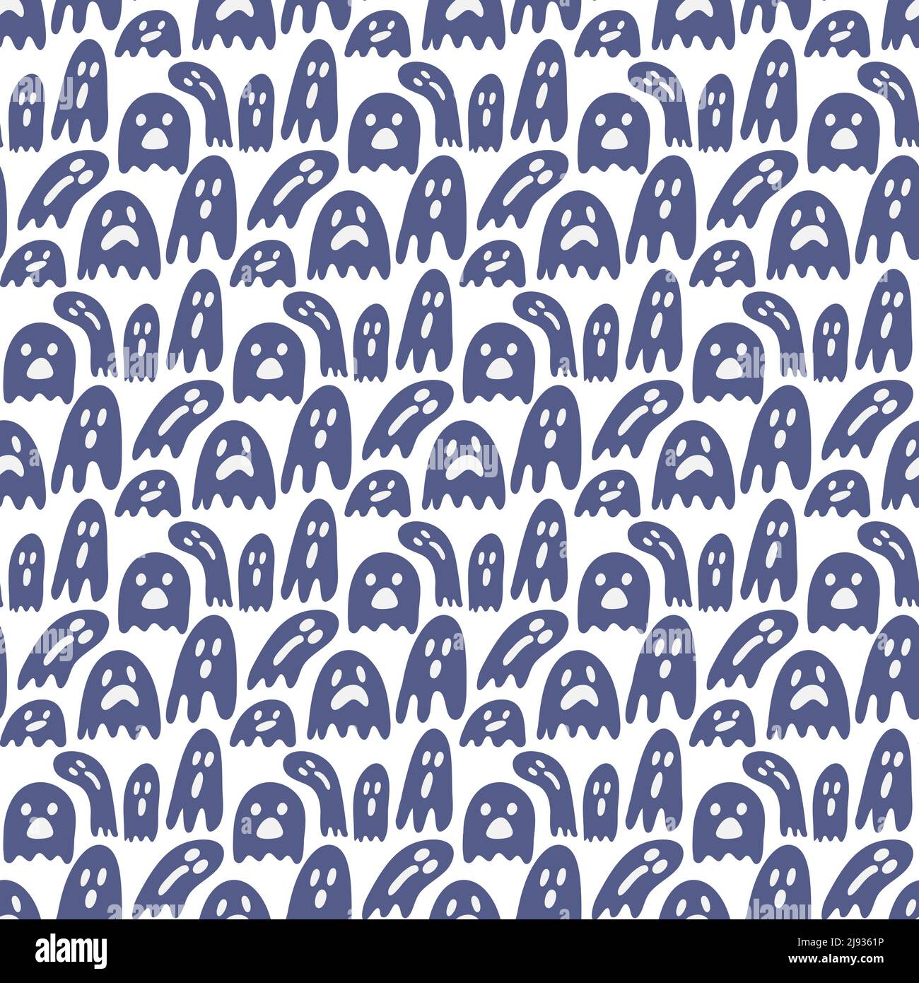 Ghost poltergeis seamless pattern for halloween textile and wrapping ...