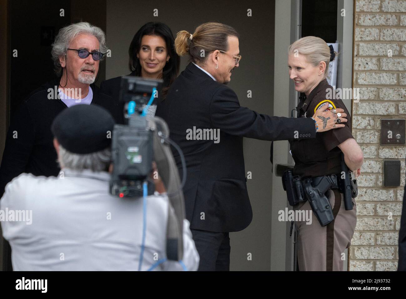 Fairfax, VA, USA on May 17, 2022, Actor Johnny Depp departs from his ...