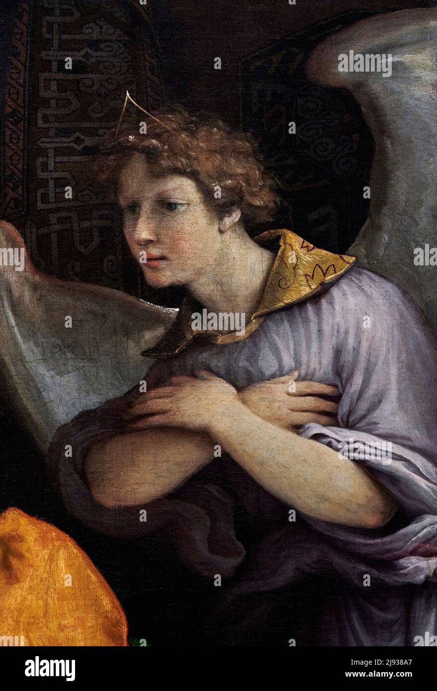 particolare da “ Matrimonio mistico di S. Caterina d’ Alessandria ...