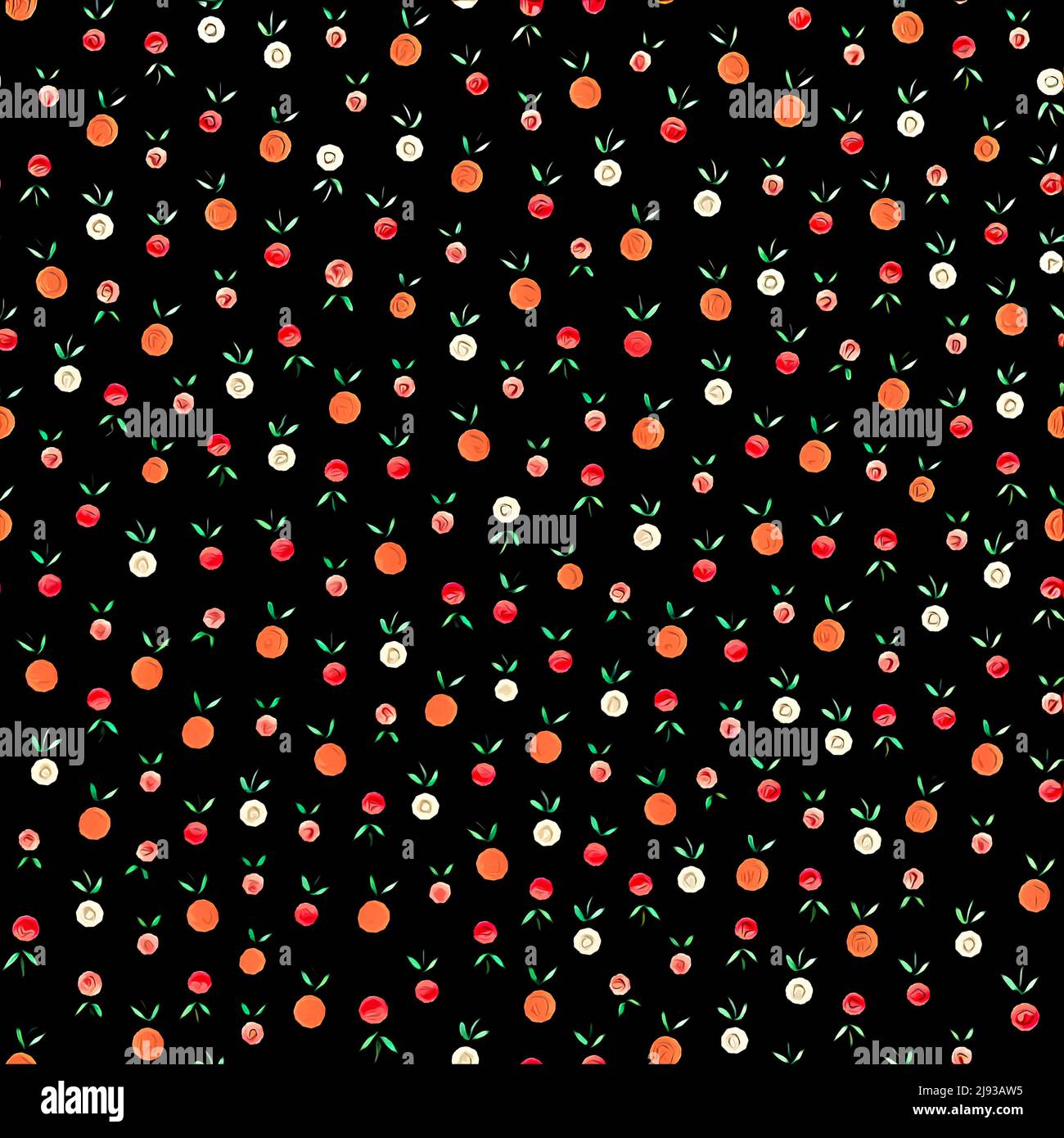 Textile and wallpaper patterns. A printable digital illustration work ...