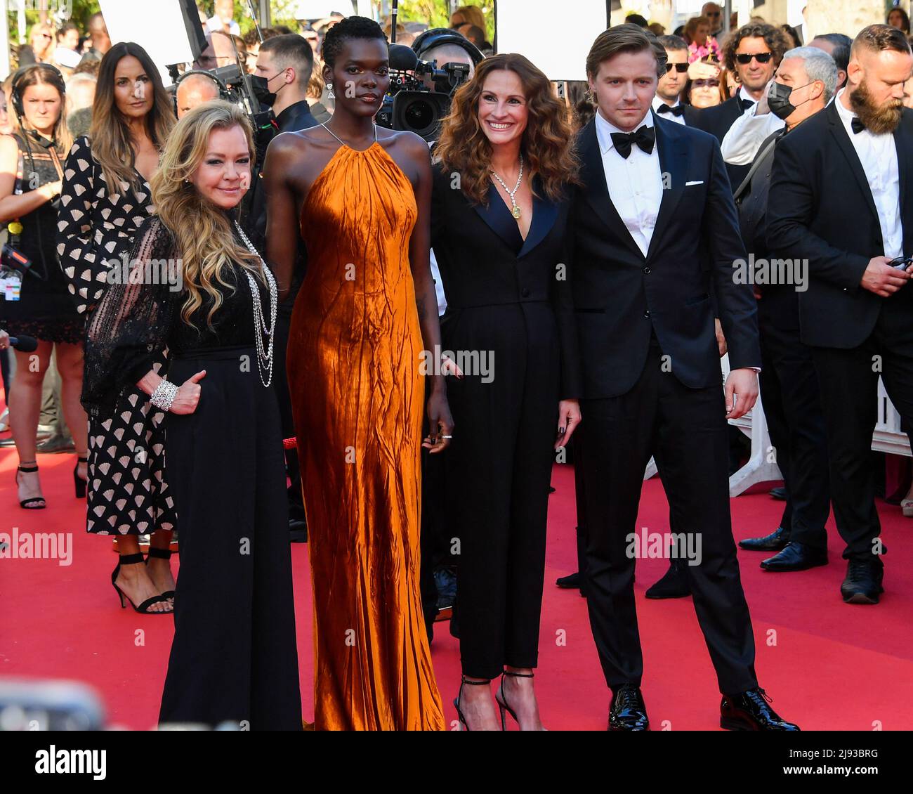 Cannes, France 19th May 2022, Caroline Scheufele , Sheila Atim , Julia ...