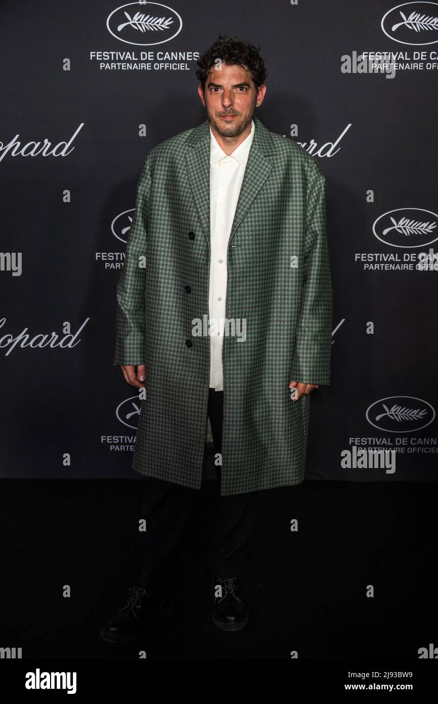 Cannes, France, May 19, 2022. French actor Damien Bonnard arrives for ...