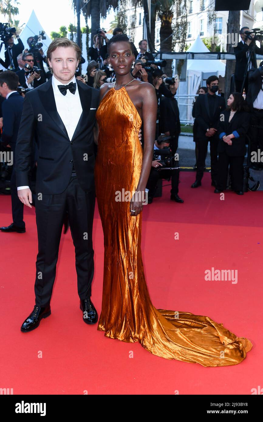 Cannes, France 19th May 2022, Jack Lowden , Sheila Atim 75th Cannes ...