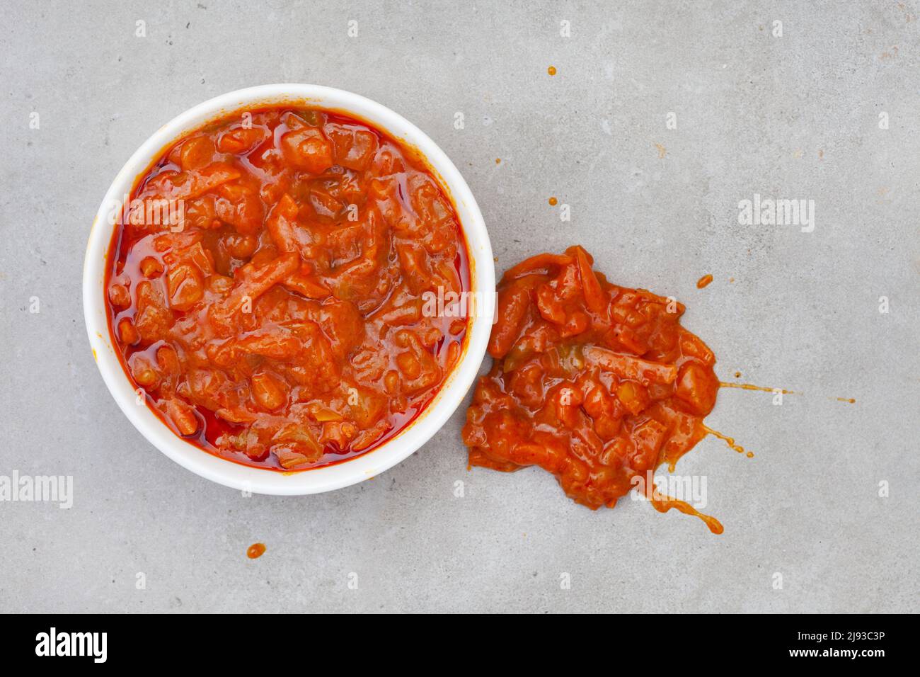 South African vegetable relish or side dish called Chakalaka ...