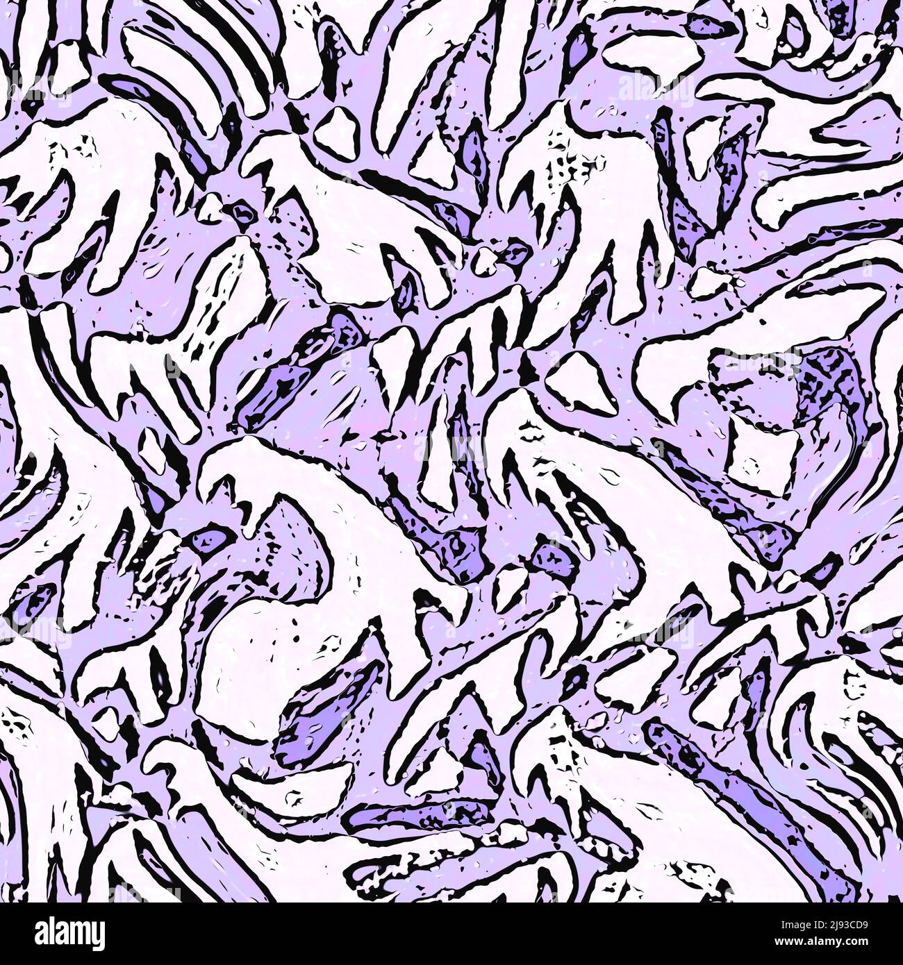 Purple camo swirl very peri color of the year seamless pattern texture ...