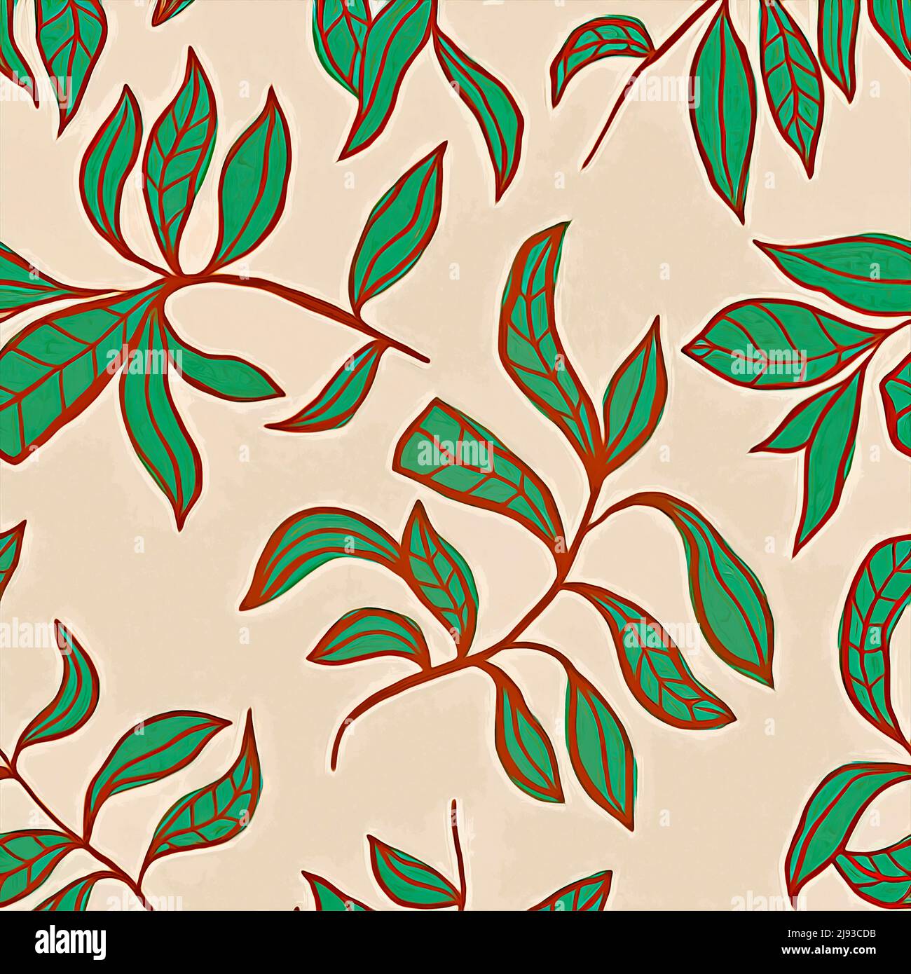 Textile and wallpaper patterns. A printable digital illustration work ...