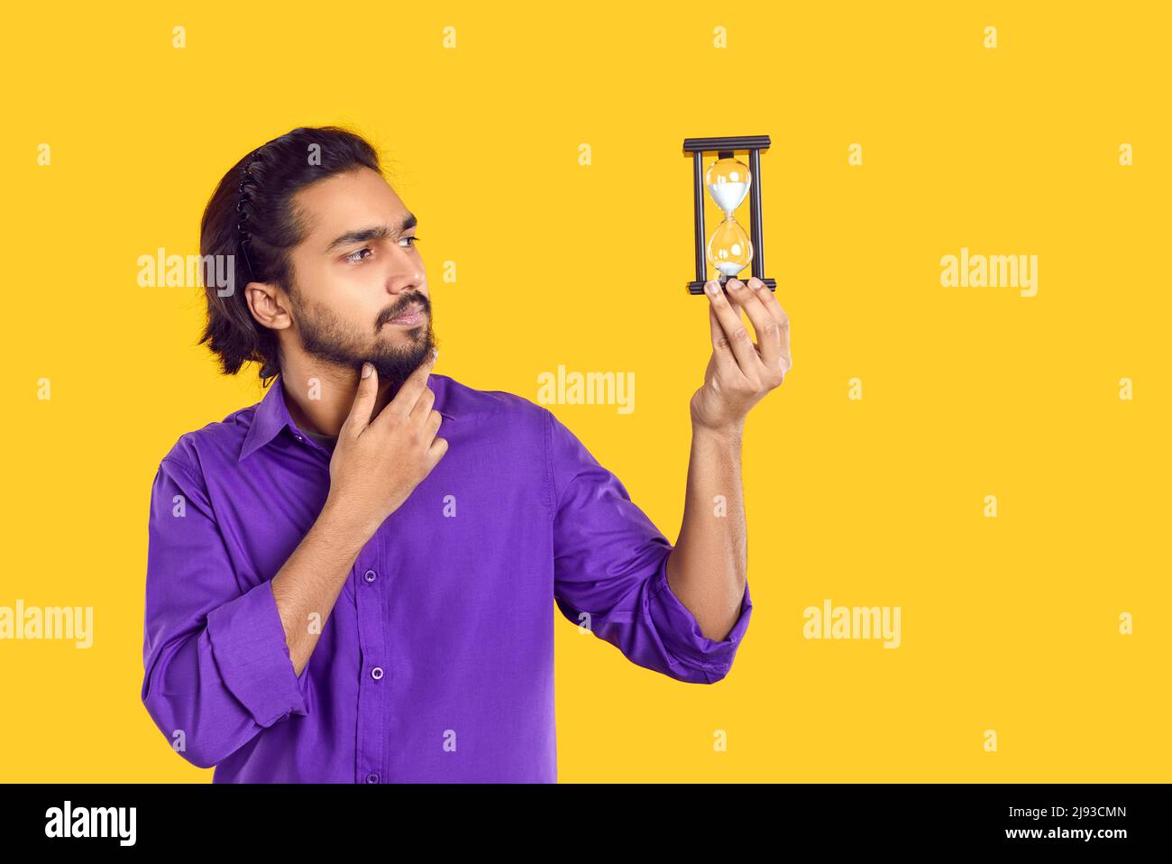 Indian business man thinking hi-res stock photography and images - Alamy