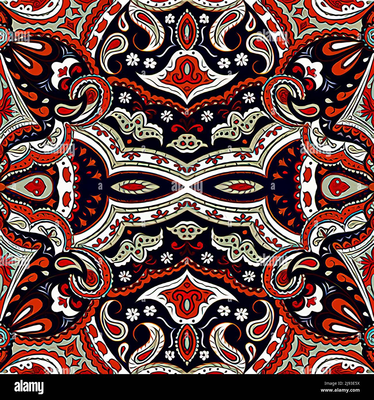 Textile and wallpaper patterns. A printable digital illustration work ...