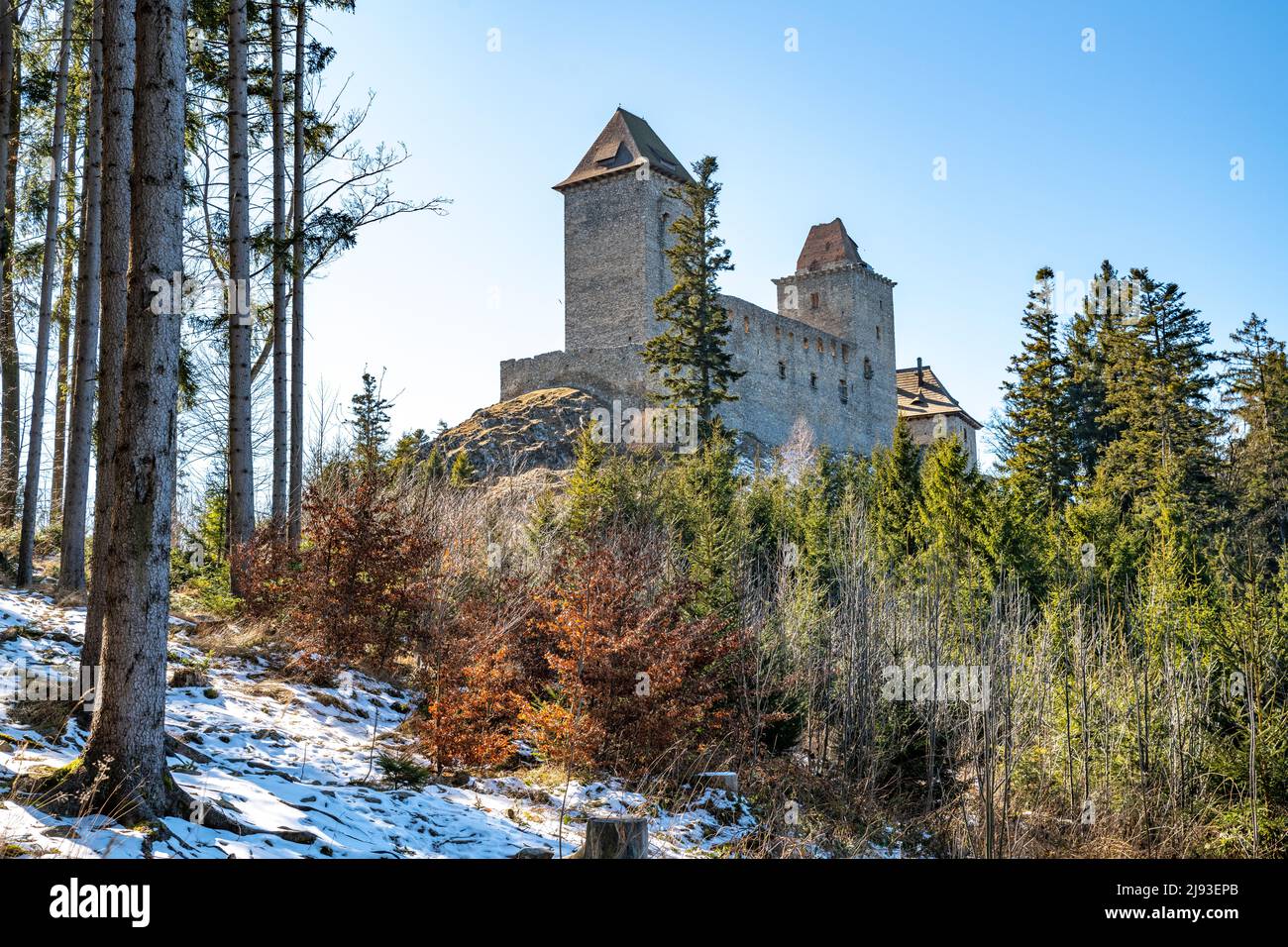 Gothic kasperk castle hi-res stock photography and images - Alamy