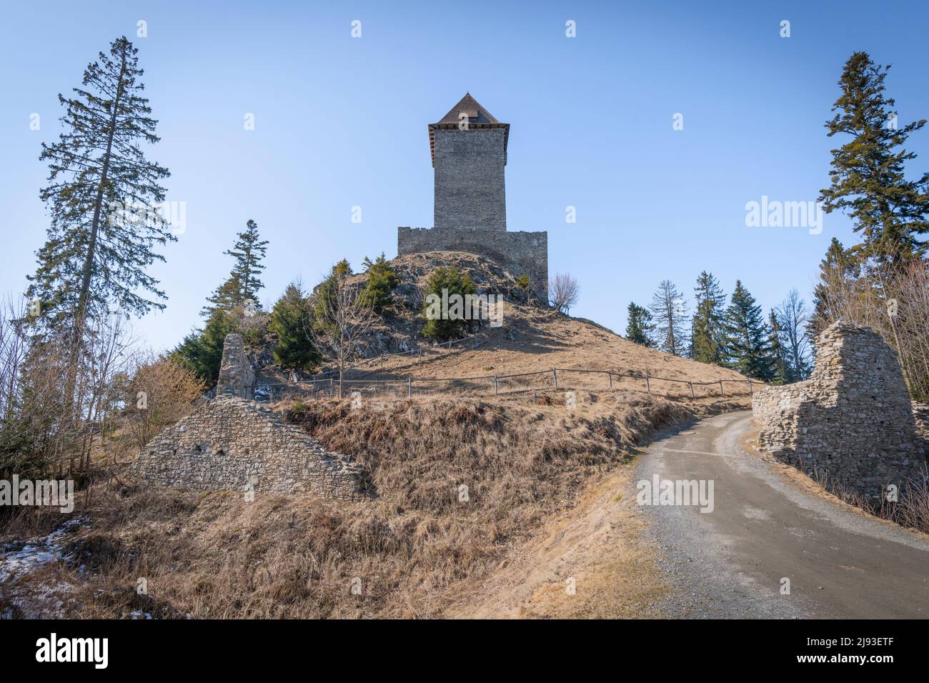 Gothic kasperk castle hi-res stock photography and images - Alamy