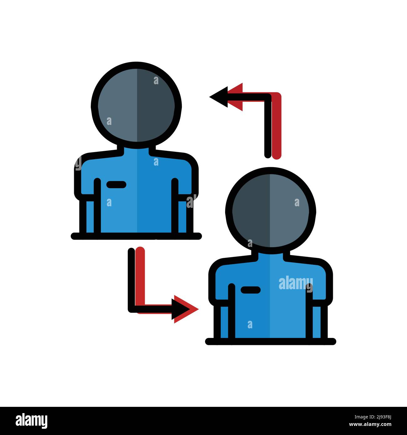 Substitution icon vector. suitable for sport symbol, soccer. Filled ...