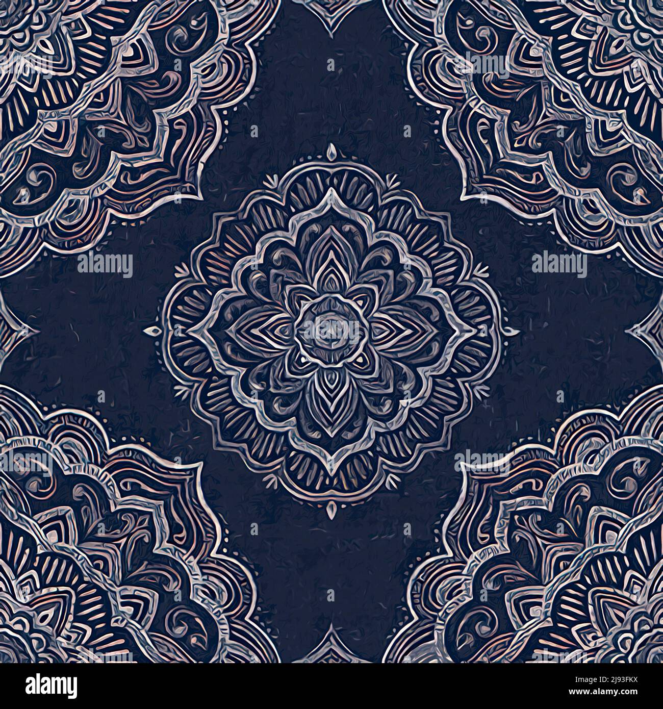 Textile and wallpaper patterns. A printable digital illustration work ...