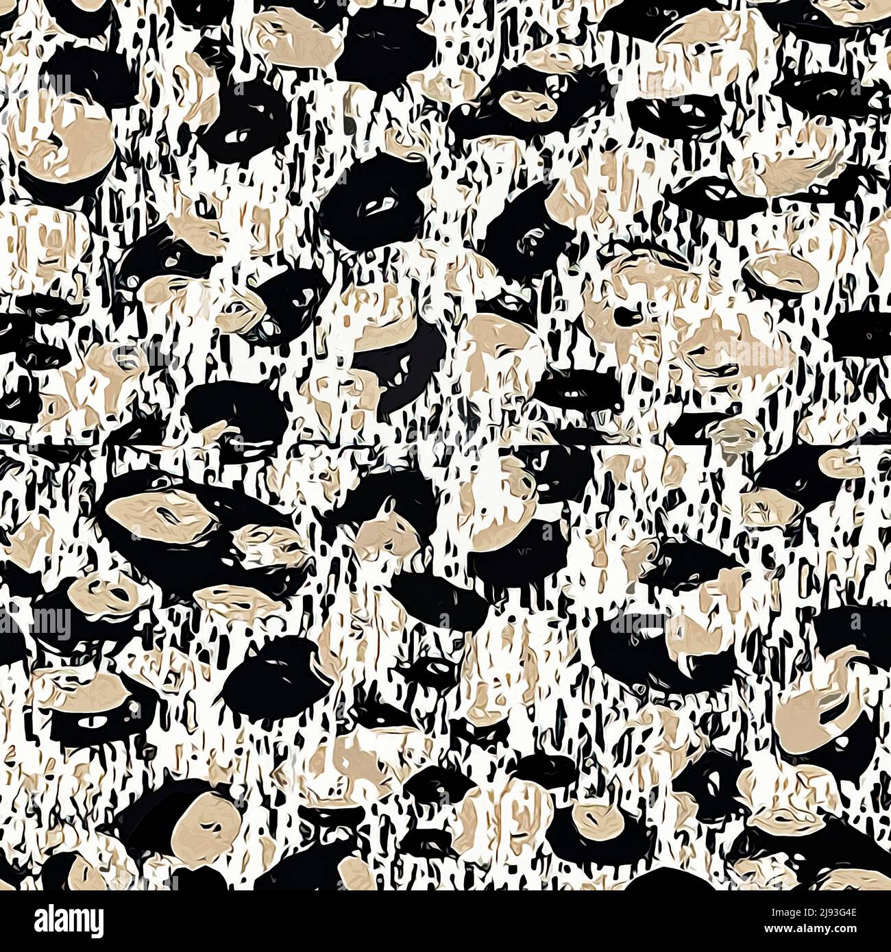 Textile and wallpaper patterns. A printable digital illustration work ...