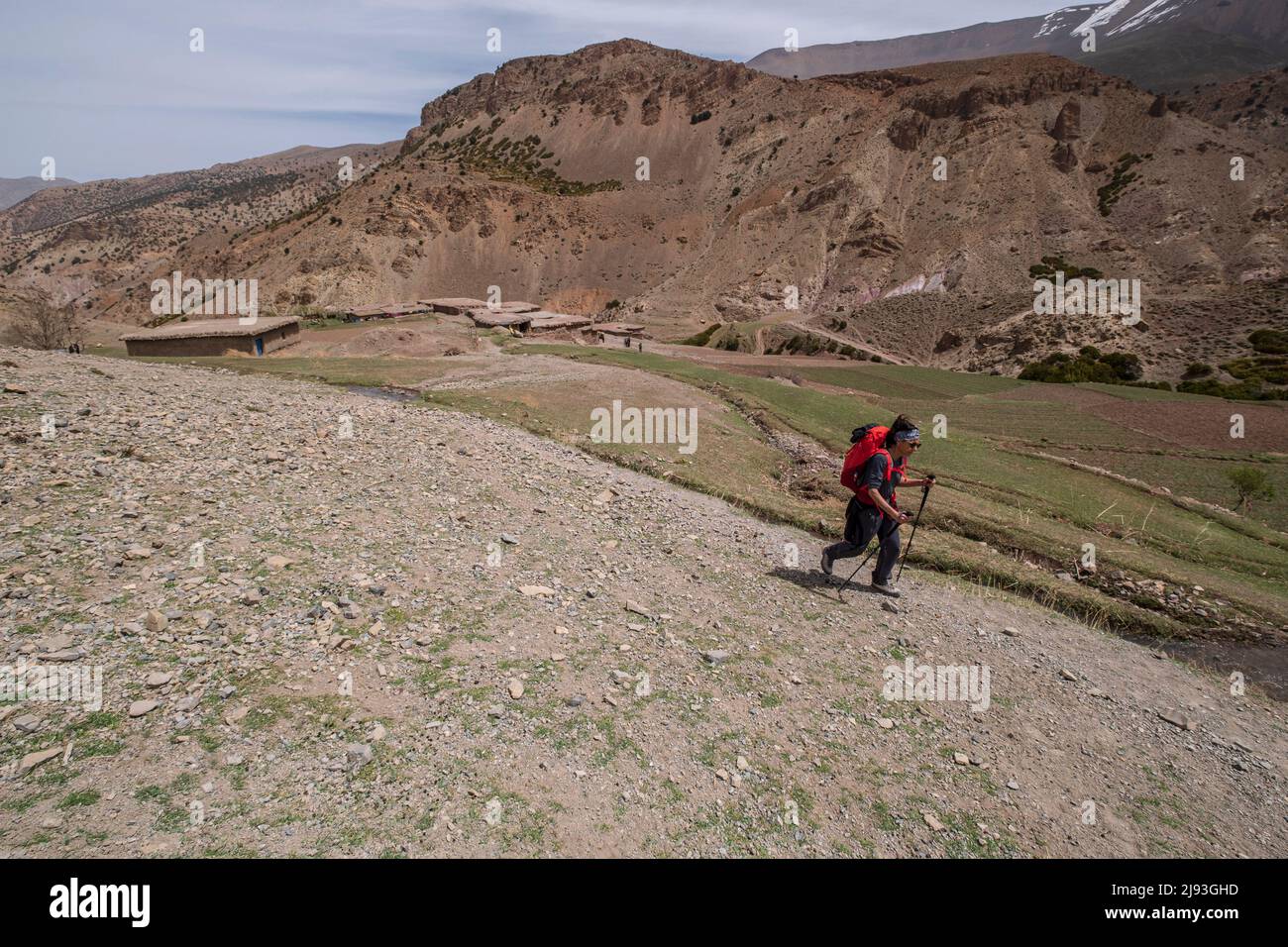 Azib Ikkis, Atlas mountain range, morocco, africa Stock Photo - Alamy