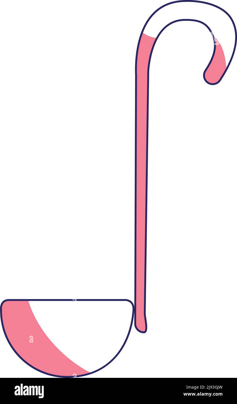 Ladle semi flat color vector element Stock Vector Image & Art - Alamy