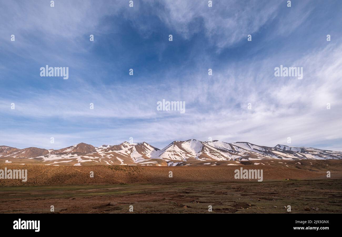 Ighil M'Goun, 4,071 meters, Atlas mountain range, morocco, africa Stock ...