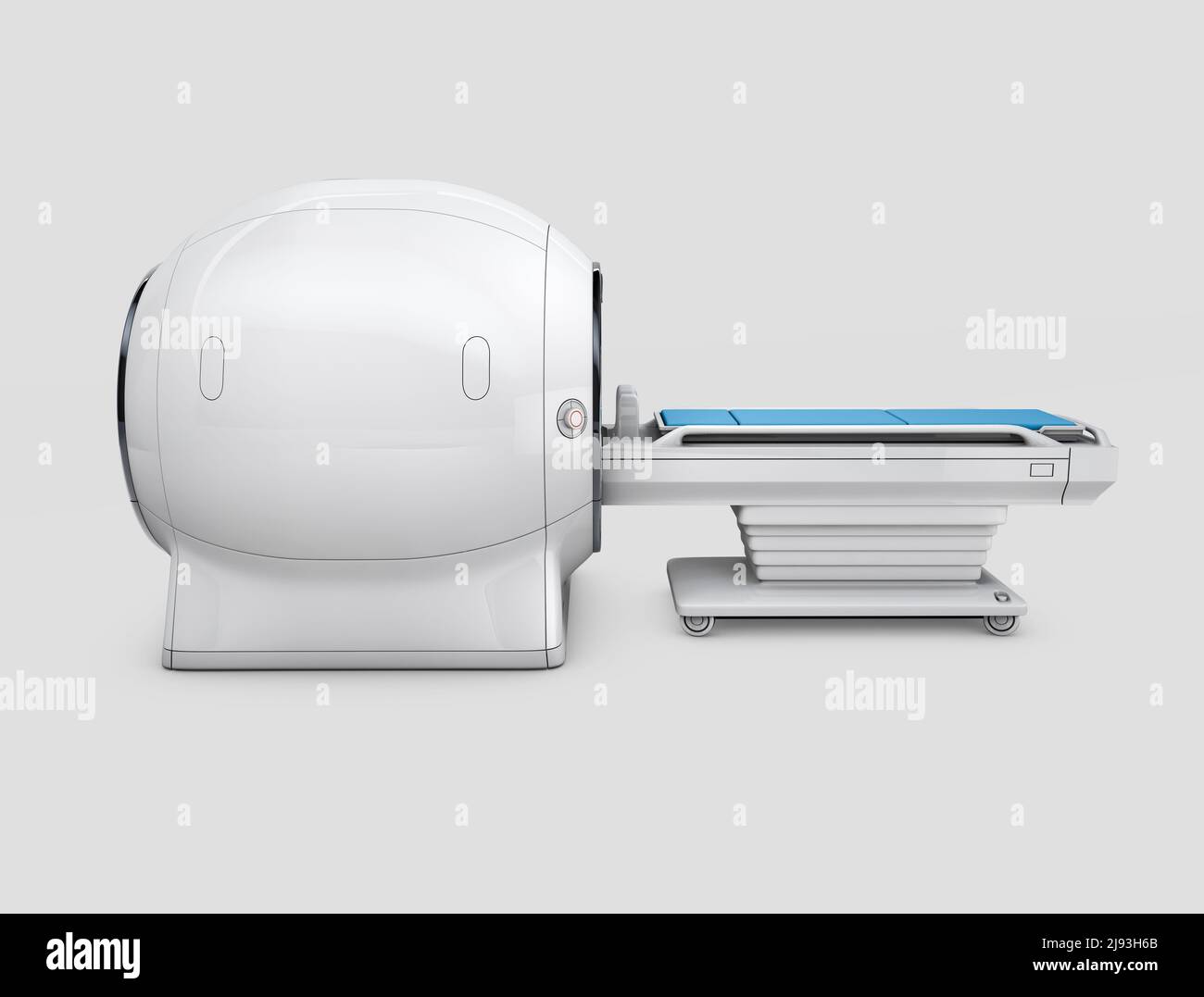 3d rendering of MRI - Magnetic resonance tomography imaging scan device ...