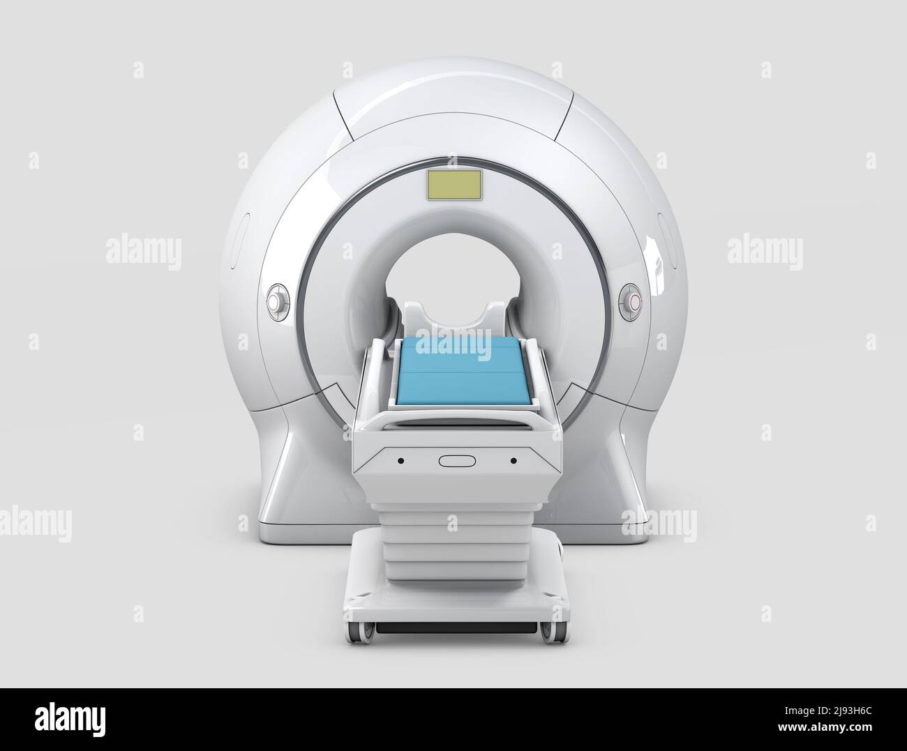 3d rendering of MRI - Magnetic resonance tomography imaging scan device ...