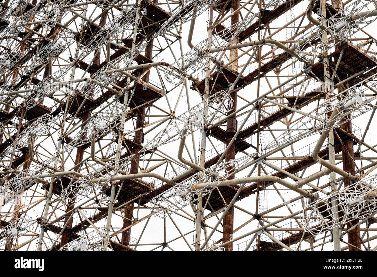 Chernobyl, Kyiv Oblast, Ukraine. 19th May, 2022. The Duga-1, an over ...