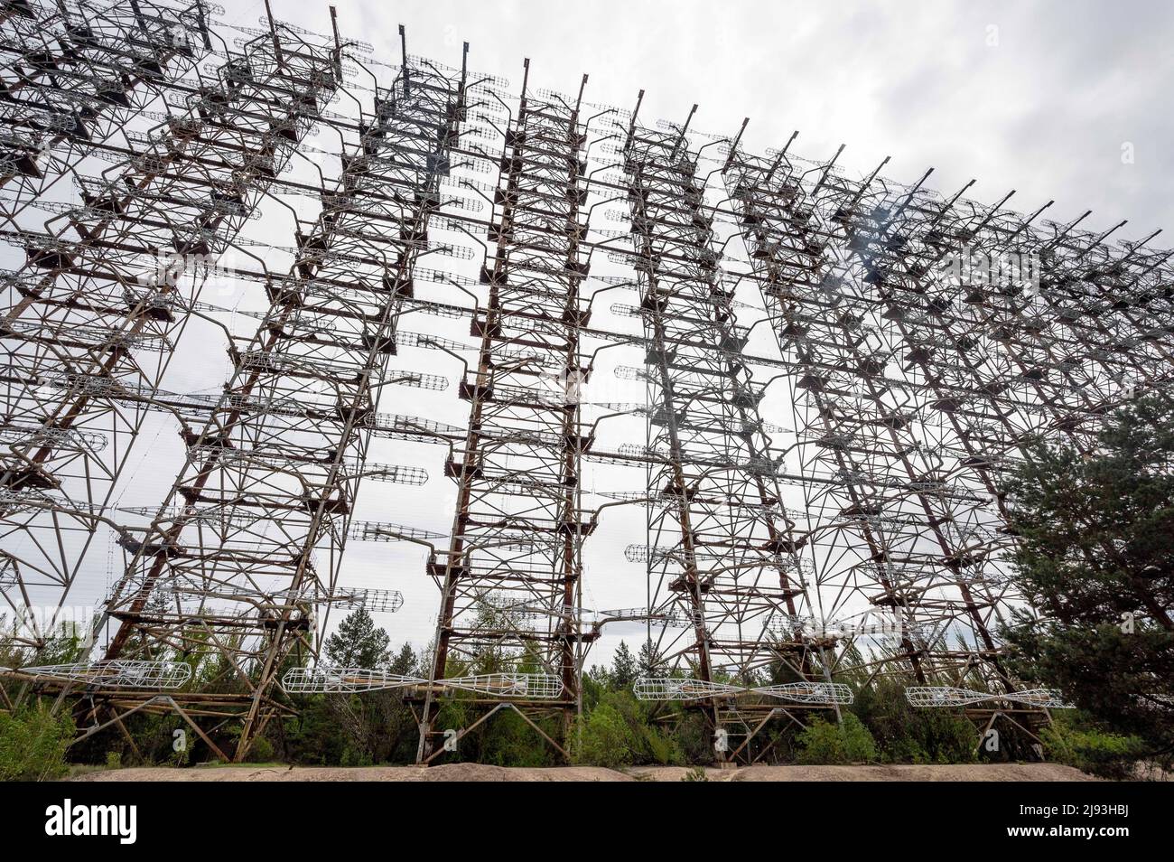 Chernobyl, Kyiv Oblast, Ukraine. 19th May, 2022. The Duga-1, an over ...