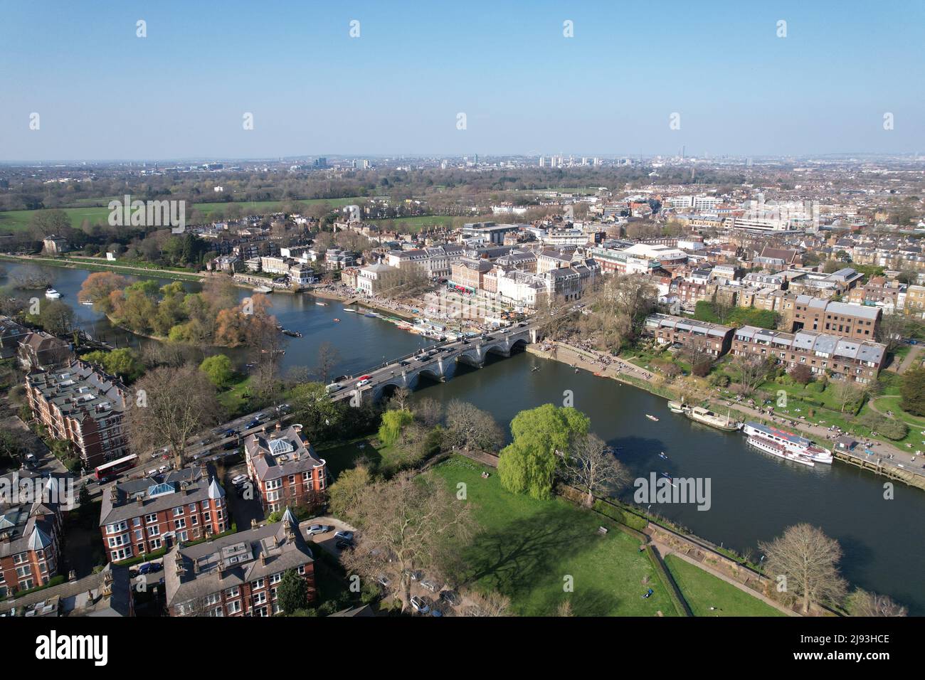 Richmond park london river hi-res stock photography and images - Alamy
