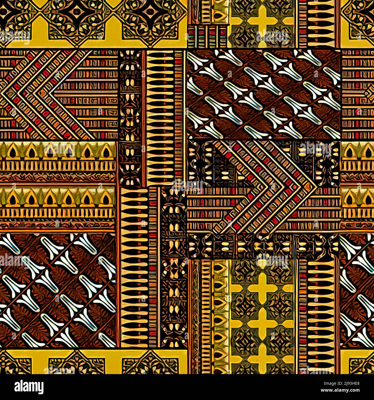 Textile and wallpaper patterns. A printable digital illustration work ...