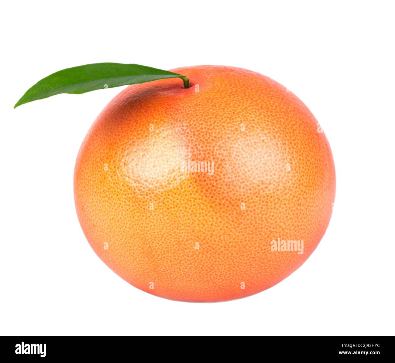 Pink grapefruit isolated on white background. Fresh grapefruit with ...