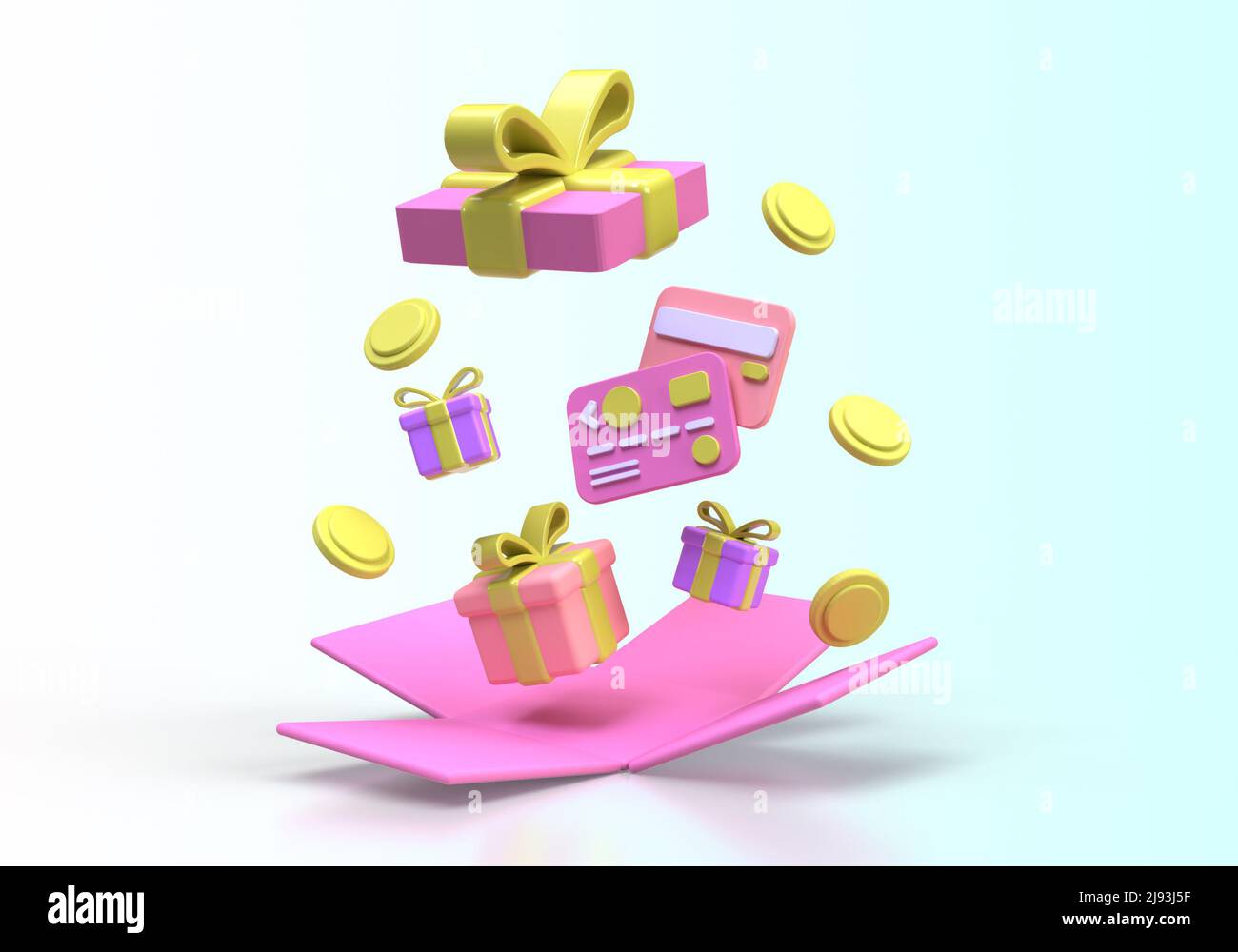 Credit card cashless society concept illustration Landing page template ...