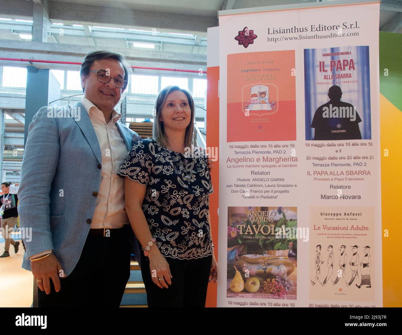 Italy 19th May 2022 Piedmont Turin International Book Fair - 2022 ...