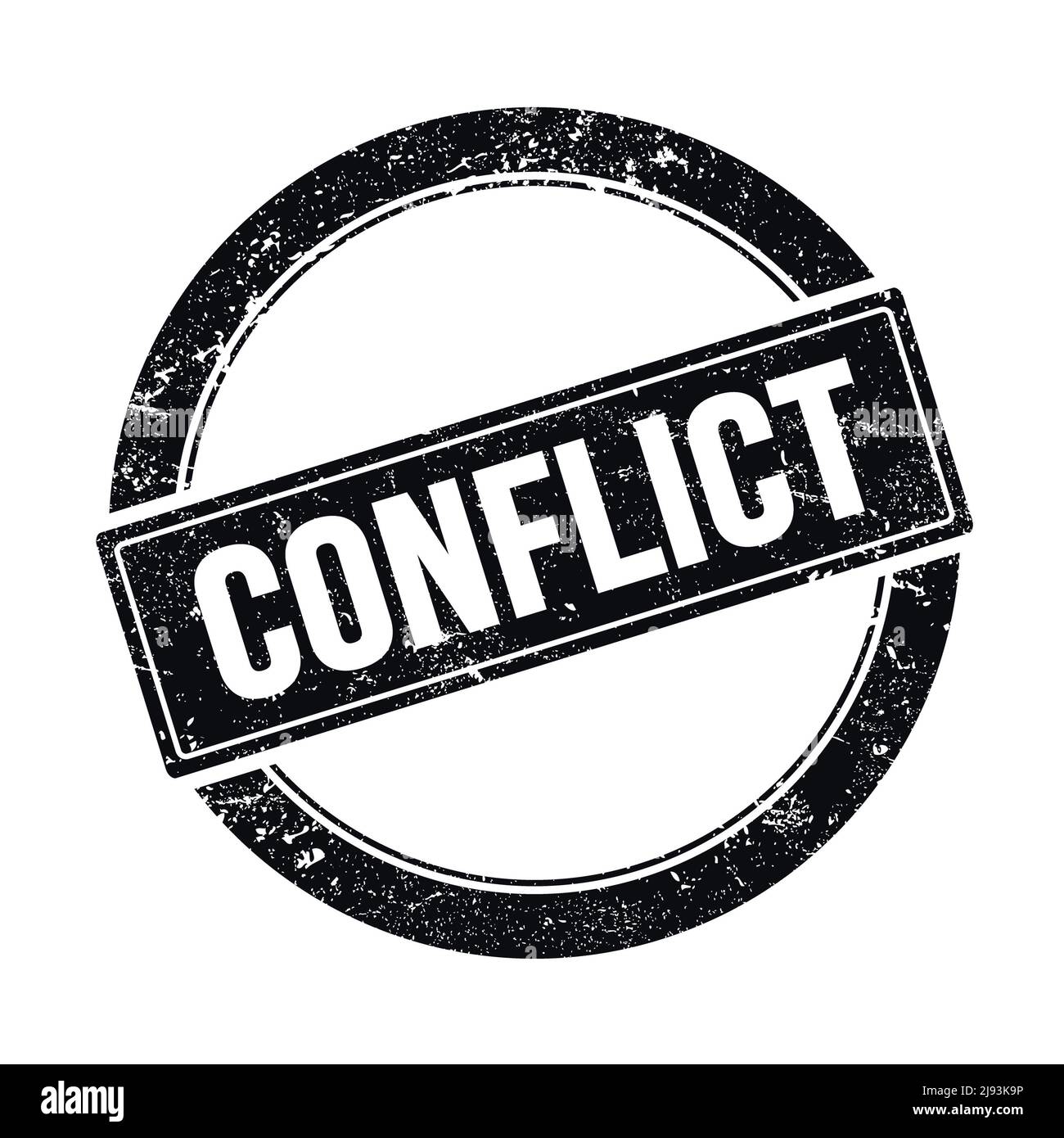 Conflict text on black hi-res stock photography and images - Alamy