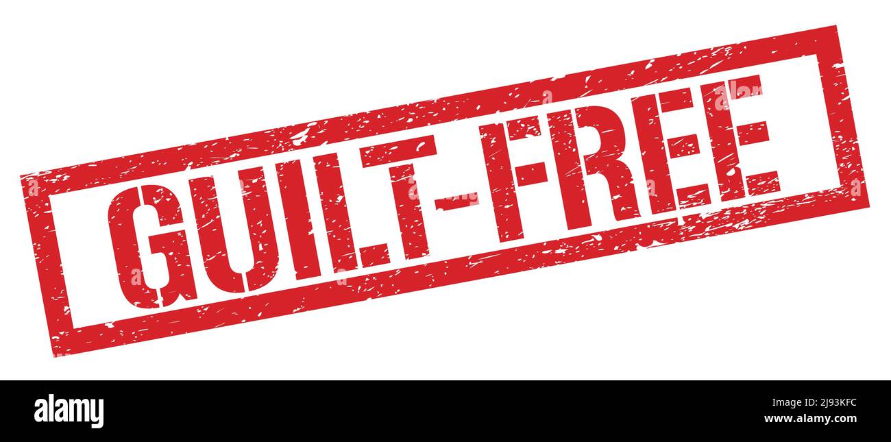 Guilt free word hi-res stock photography and images - Alamy