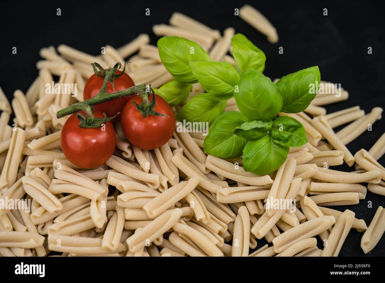 Caserecce is typical kind of italian pasta from the area of sicily ...