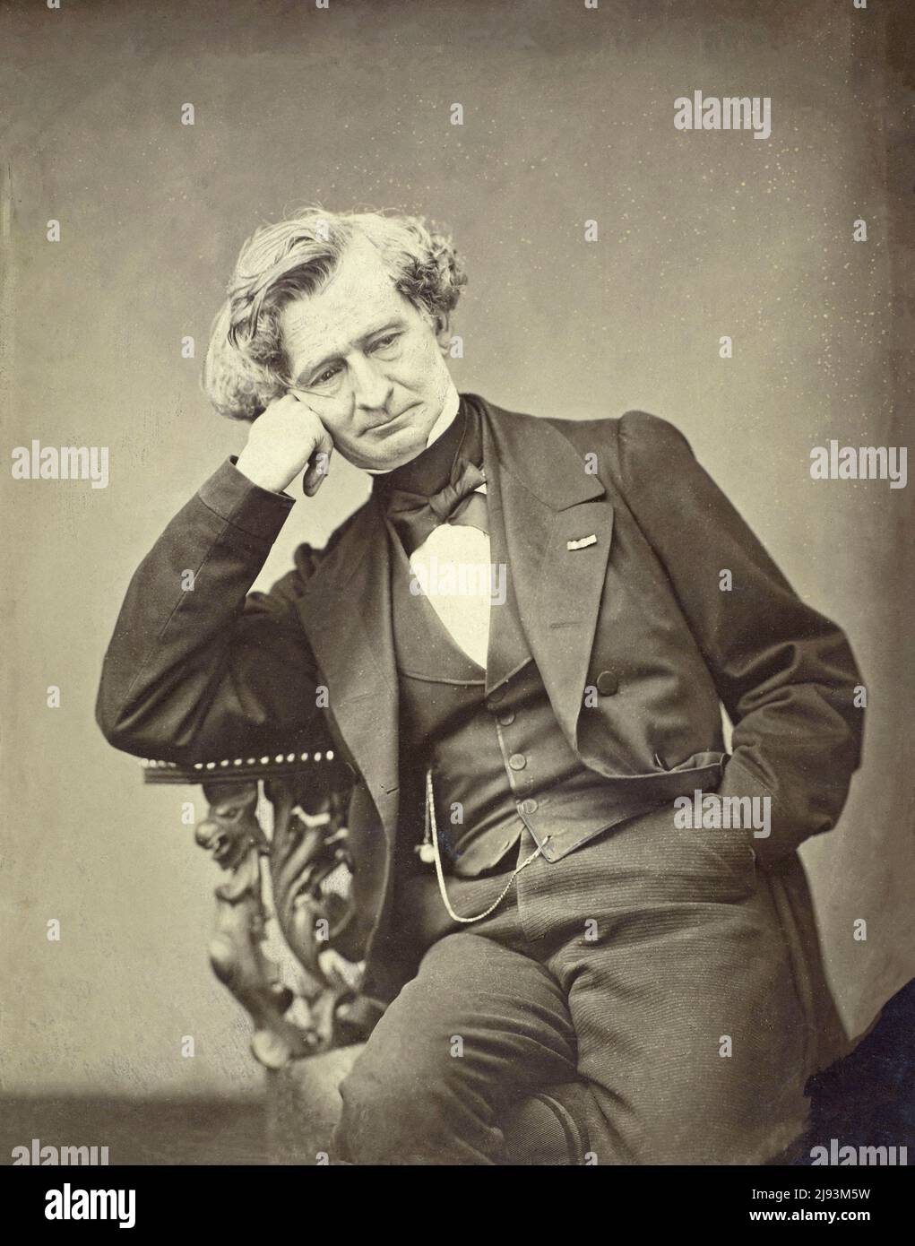 Portrait of Hector Berlioz ( 1803 - 1869 ) , composer and musician ...