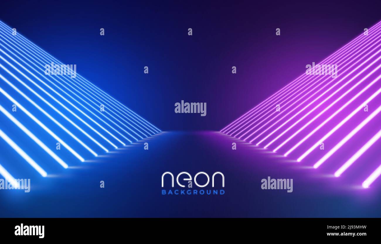 Stage neon Stock Vector Images - Alamy