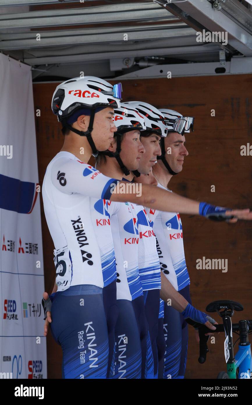 iida, nagano, japan, 2022/19/05 , athletes of the different teams who ...