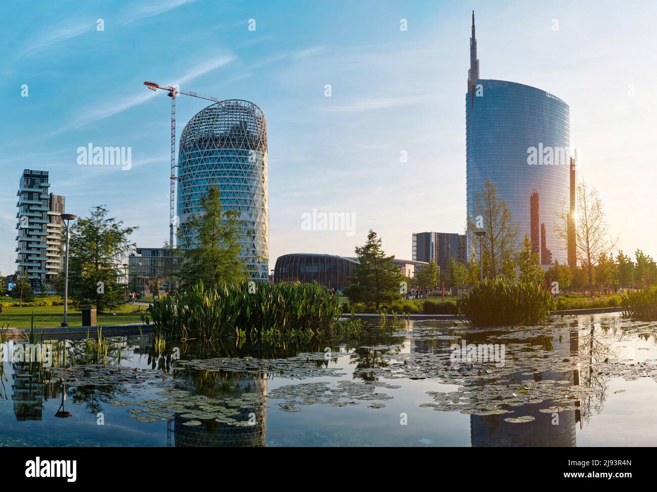 Milan famous gardens hi-res stock photography and images - Alamy