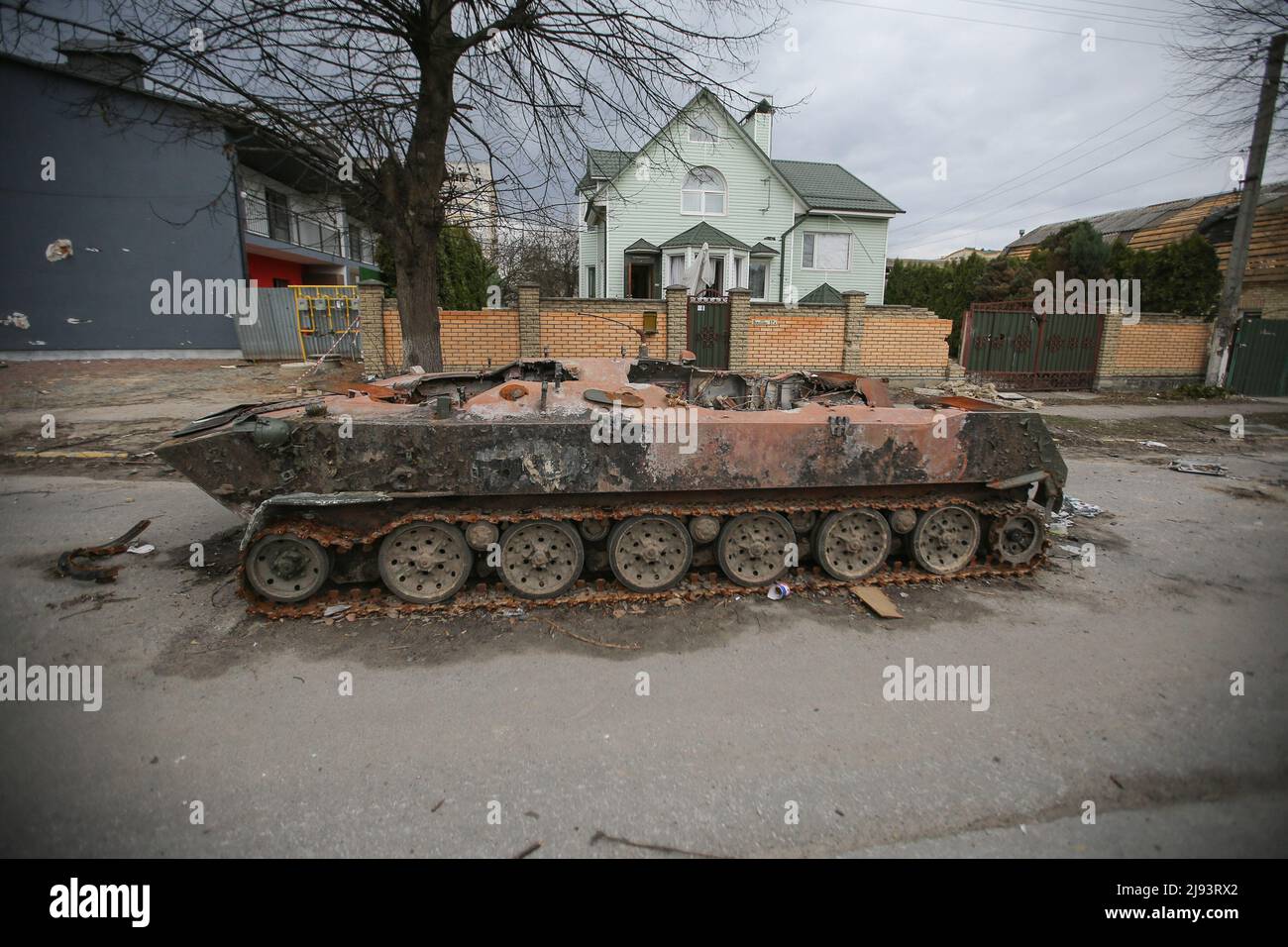 Devastated tank hi-res stock photography and images - Alamy