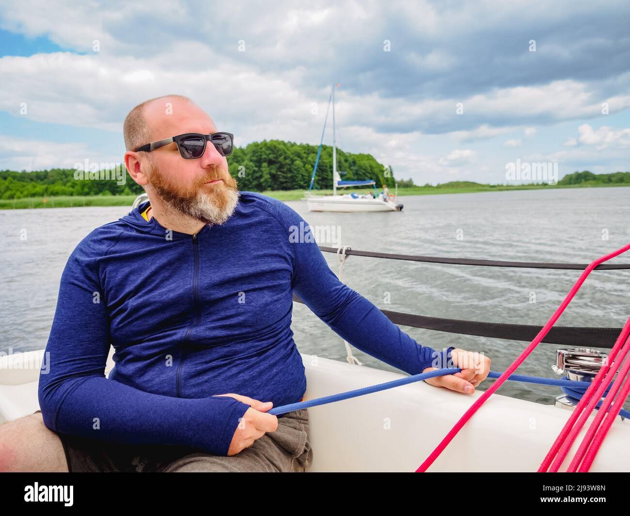 Bearded sailor hi-res stock photography and images - Alamy