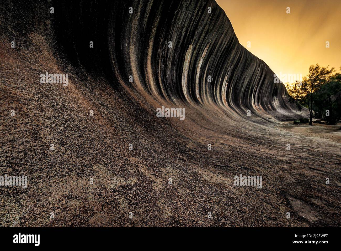 Wave rock in western australia hi-res stock photography and images - Alamy