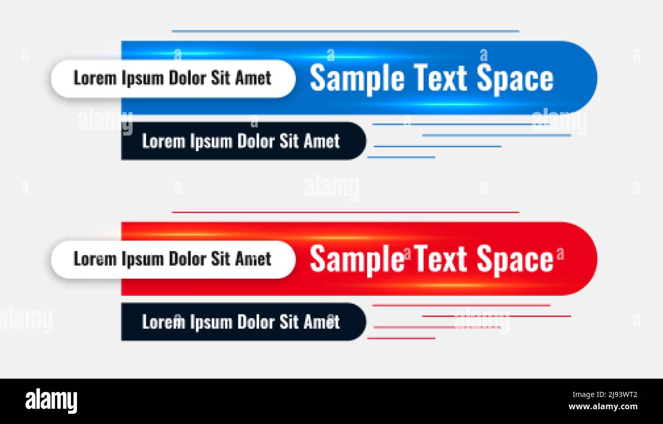 Lower strip Stock Vector Images - Alamy