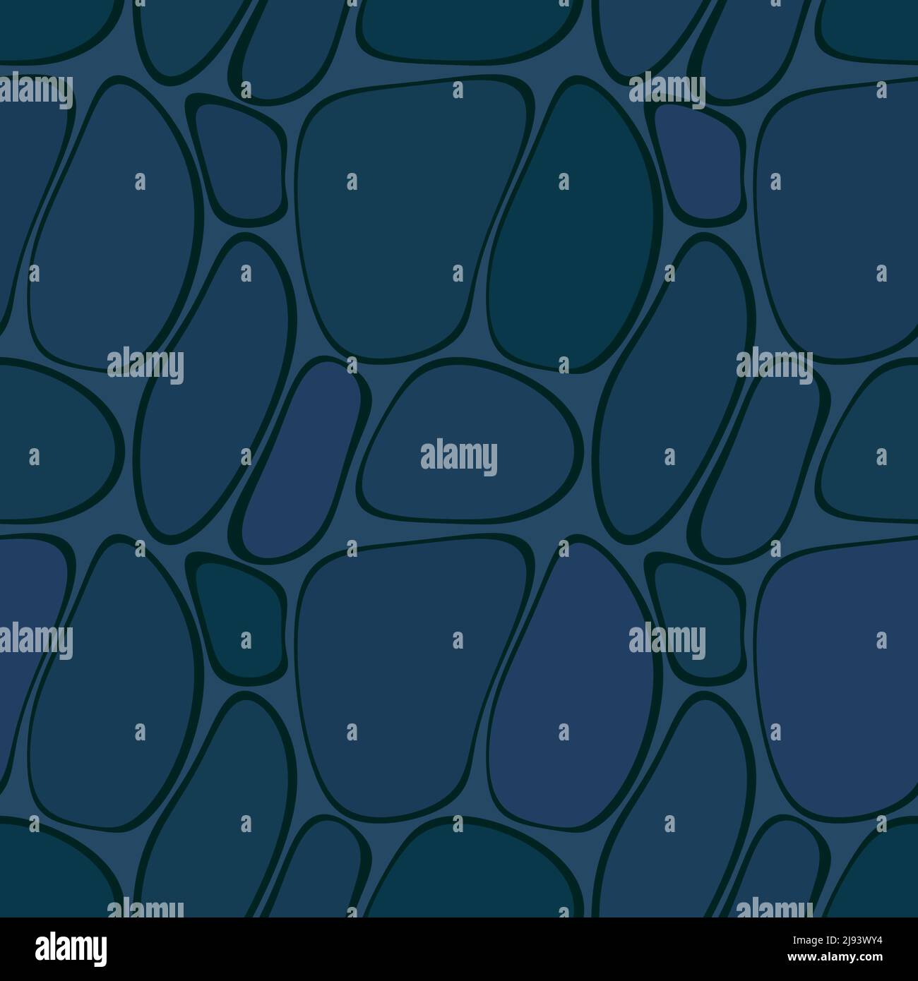 Abstract sea stones seamless pattern for fabrics and packaging and ...