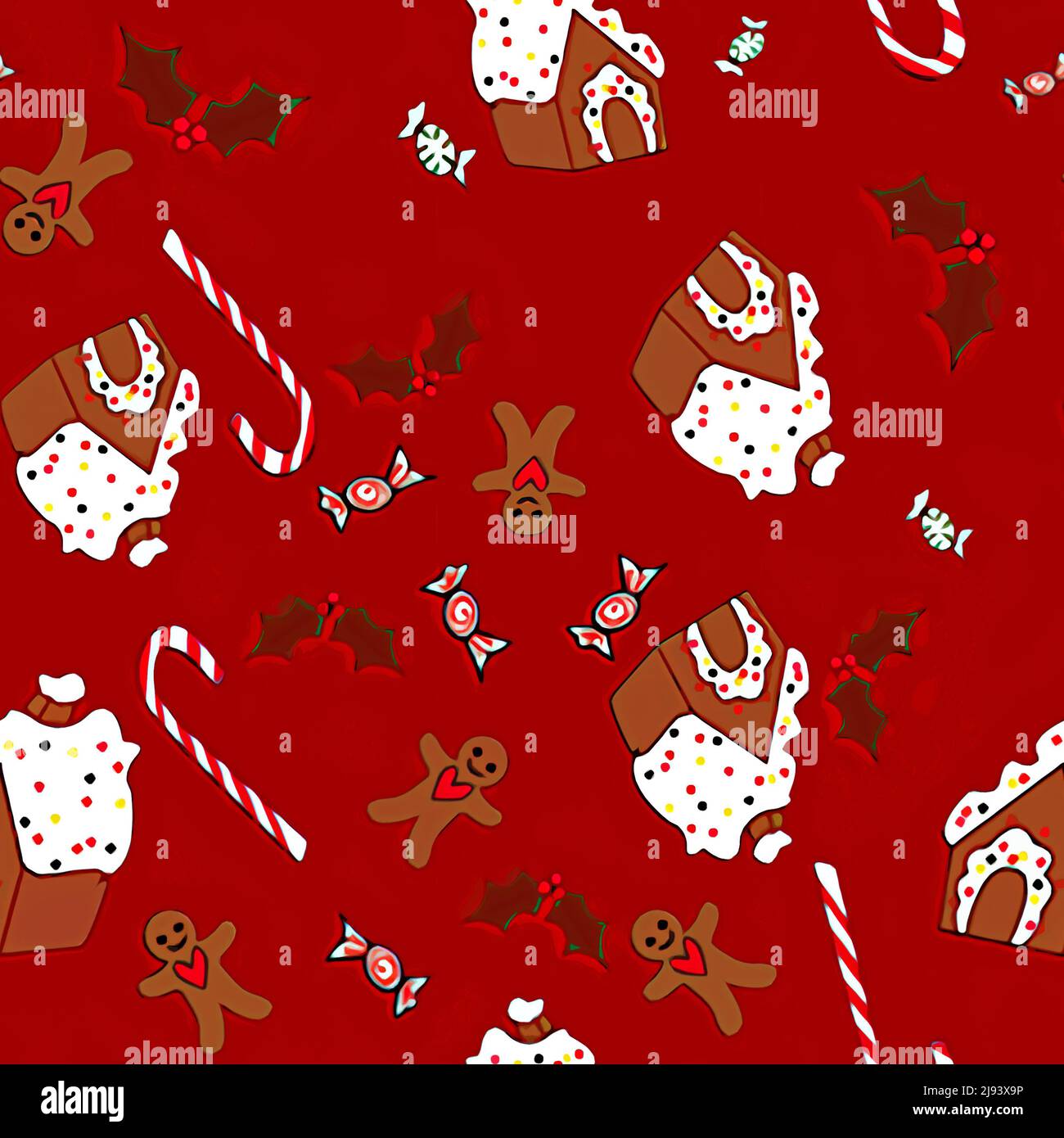 Textile and wallpaper patterns. A printable digital illustration work ...