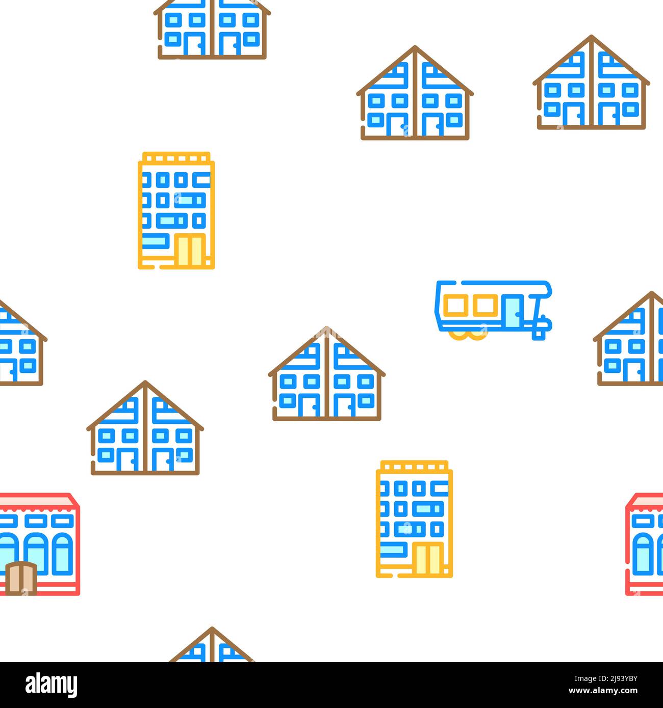 Water floating cottage Stock Vector Images - Alamy