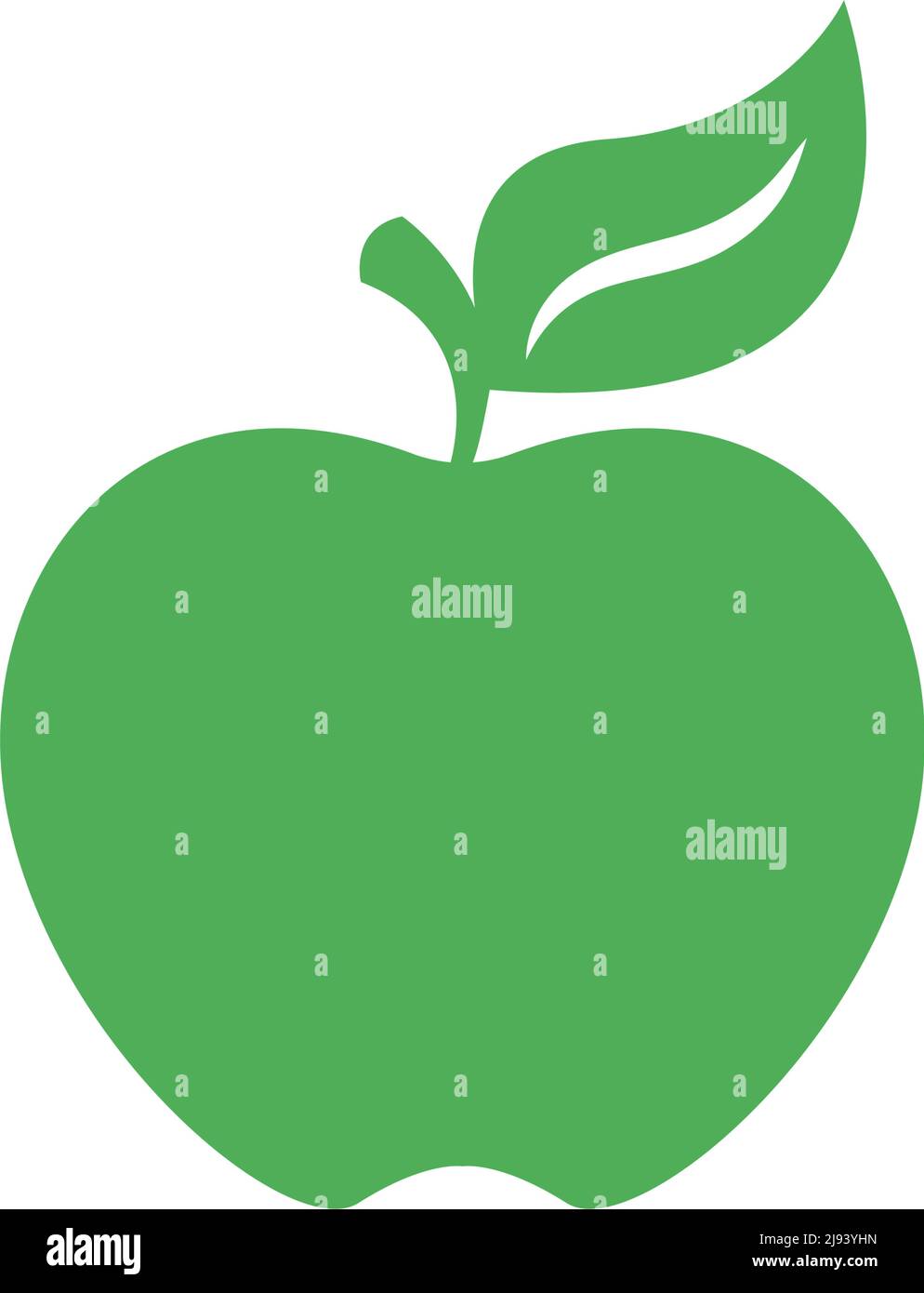 Apple icon logo design illustration template vector Stock Vector Image ...